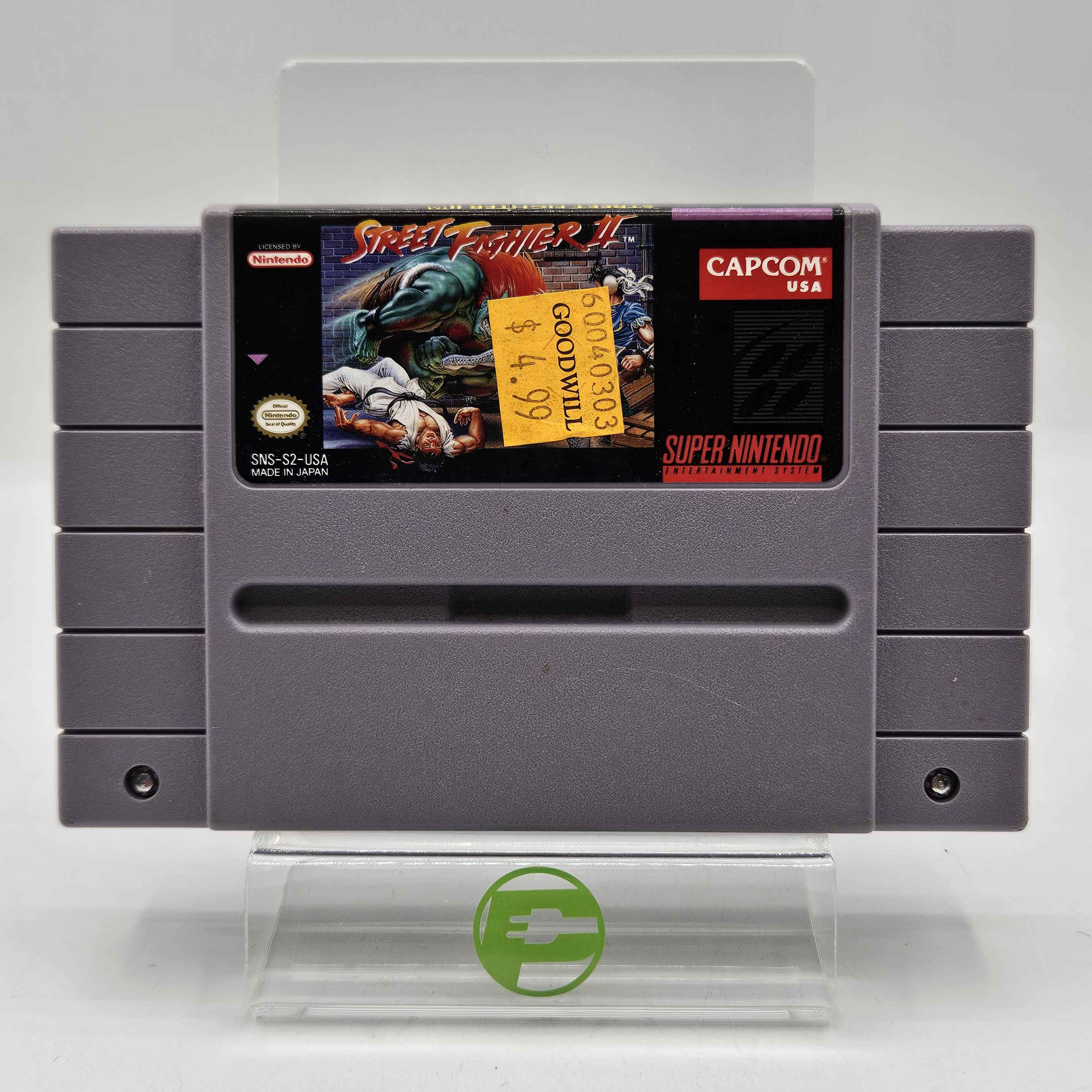 Street Fighter II (Super Nintendo SNES, 1992) Cartridge Only – PayMore ...